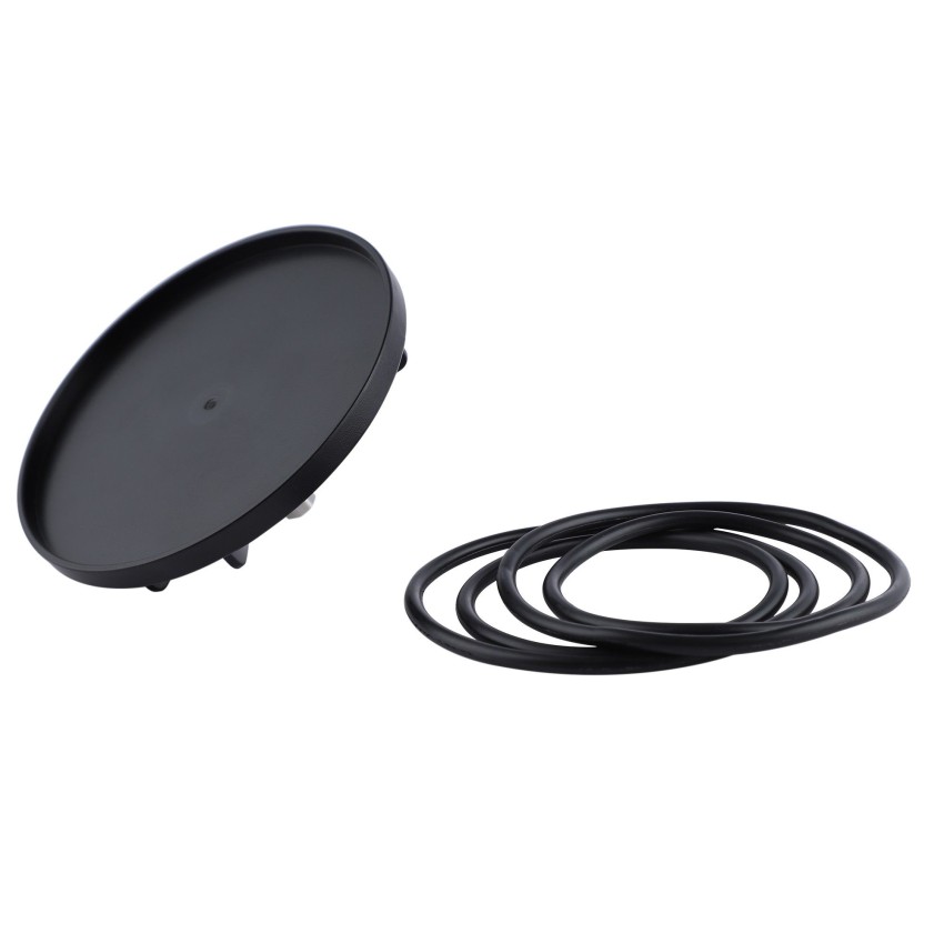 Hismith Suction Cup Adapter for Non-suction Dildos, with 2 Pair Rubber ...