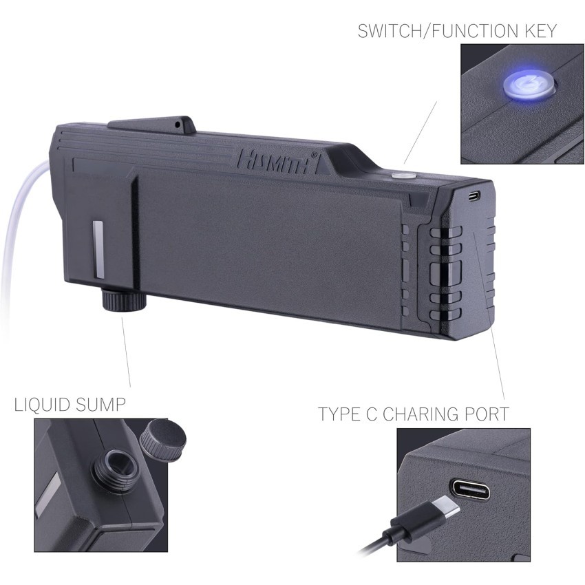 Hismith Automatic Lube Launcher & Lubricant Applicator with Pneumatic ...